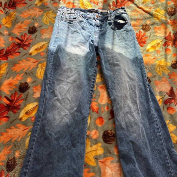 BCBGeneration | Jeans | Bcbgeneration Light Blue Baggy Flare Jeans ...